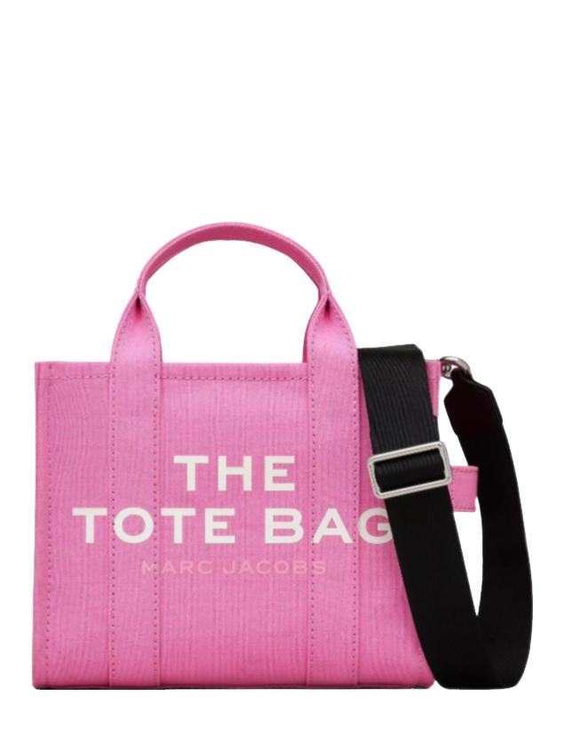 MARC JACOBS Marc Jacobs Logo Printed Zip-Up Small Tote Bag